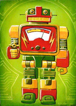 Electrobot – Dan vonSeggen: Graphic Designer